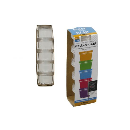Storers Stack'n'Lock 42ml 5pack – The Kimberley General Store